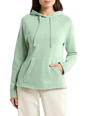 Tommy Bahama Marina Del Mar Raw Edge Hoodie - Granite Green