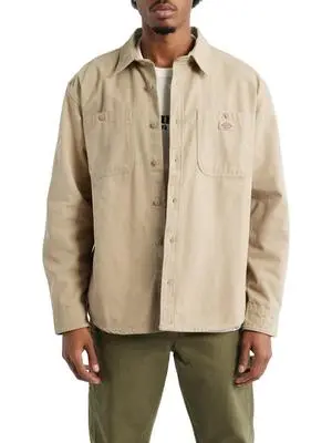 Dickies Johnsonville Cotton Canvas Button-up Shirt - Desert Sand