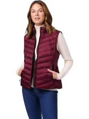 MOBILE WARMING Backcountry Xtera Packable Heated Puffer Vest - Burgundy