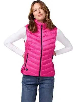MOBILE WARMING Backcountry Xtera Packable Heated Puffer Vest - Pink
