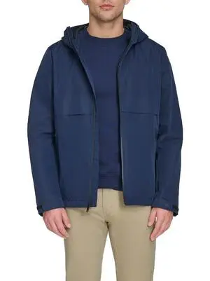 Dockers Hooded Rain Jacket Navy