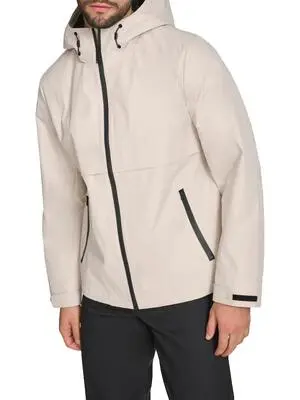 Dockers Hooded Rain Jacket Pale Khaki