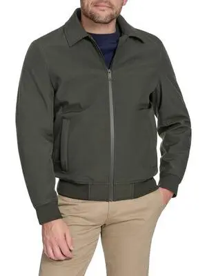 DOCKERS® Water Resistant Bomber Jacket - Olive