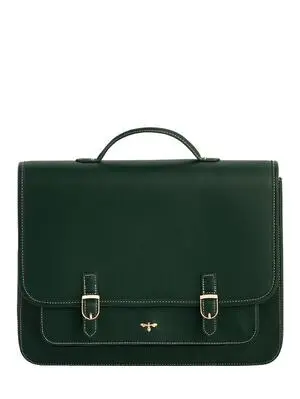 FABLE ENGLAND Satchel Backpack - Woodland Green