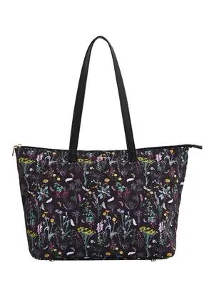 FABLE ENGLAND Wilderness Large Grab Tote - Black