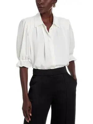Ramy Brook Amira Blouse - Ivory