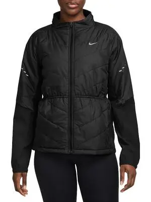Nike Swift Therma-fit Running Jacket - 010 Black/refsil