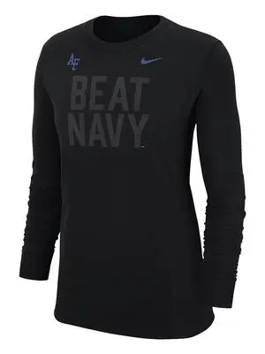 Nike Air Force College Long-sleeve T-shirt - Black