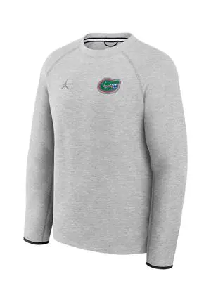JORDAN Florida Gators Tech Fleece Pullover Crew - Grey