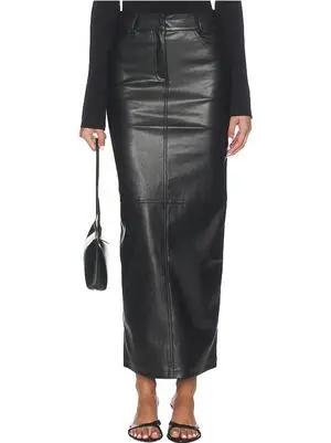 4TH & RECKLESS Carys Faux Leather Skirt
