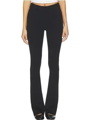 LOVERS AND FRIENDS Wiley Rib Pant - Black