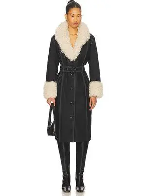 JAKKE Palladino Coat - Black