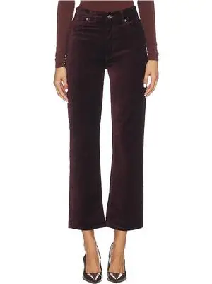 FRAME Le Sleek Straight Pant - Full Glass Velvet