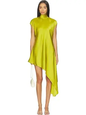 LOVERS AND FRIENDS Reina Mini Dress - Chartreuse