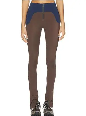 KHRISJOY Khrisjoy Joyce Legging In Brown.