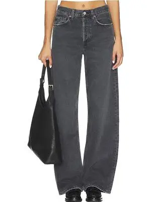 AGOLDE Arc Loose Wide Jeans - Symbolic