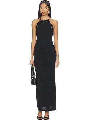 ASTA RESORT Katie Dress - Black Sequin
