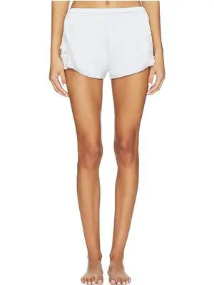 KAT THE LABEL Satin Lace Shorts - Cinderella