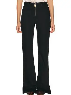 Chloé Straight Leg Trousers - Black