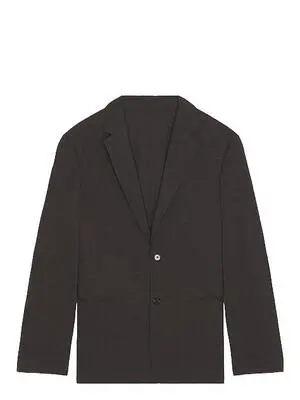 Theory Clinton Motion Blazer - Brownwood Melange