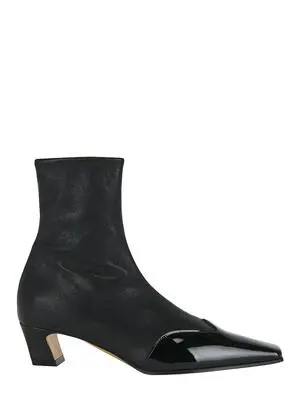 Khaite Nevada Ankle Stretch Boot - Black