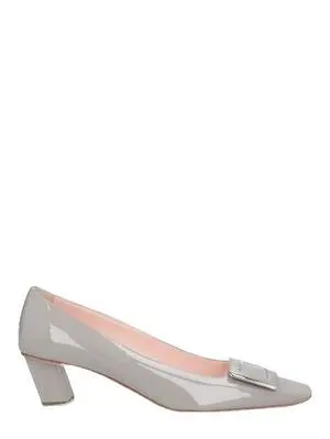 ROGER VIVIER Pumps In Leather - Grey