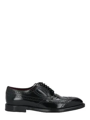 Dolce & Gabbana Lace-up Leather Brogues - Black