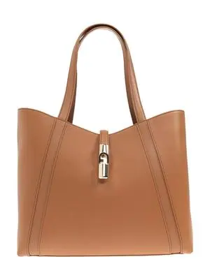 Furla Goccia Large Handbag - Brown