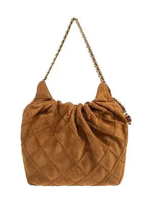 Tory Burch Fleming Mini Shoulder Bag Brown
