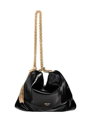 JIMMY CHOO Callie Shoulder Bag - Black