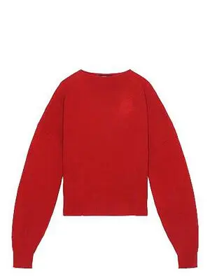 KODY PHILLIPS Boat Neck Sweater - Red