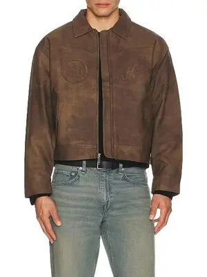 HONOR THE GIFT Aged Jacket - Brown