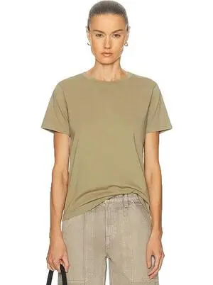GRLFRND Small Tee A Premium Cotton Essential - Light Olive