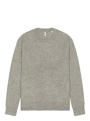 SUNFLOWER Yak Sweater - Grey Melange