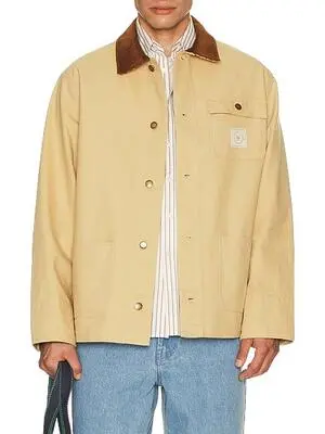 SPORTY & RICH Srhwc Painters Jacket - Tan