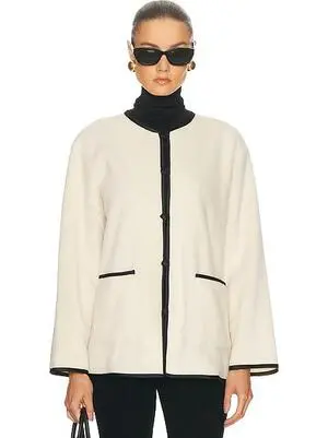 Donni. Polar Fleece Jacket - Creme