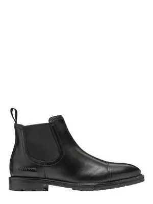 Cole Haan Berkshire Lug Cap Toe Chelsea Boots - Black