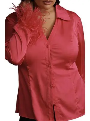 HUTCH Suzie Top - Medium Pink