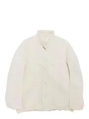 Issey Miyake September Pleated Jacket - Neutrals