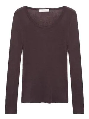 MANGO Long-Sleeve Sleep T-Shirt