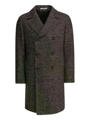 Tagliatore Double-breasted Coat - Brown