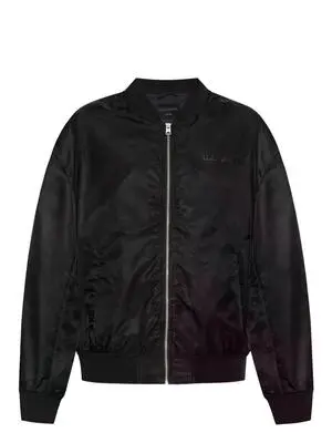 ALLSAINTS Logo-detail Bomber Jacket - Black