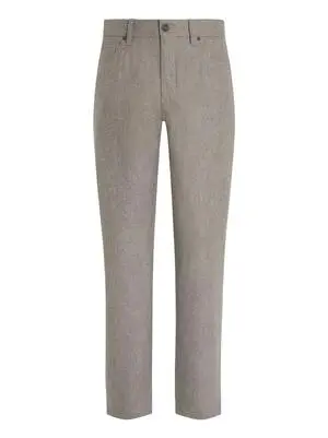 Zegna Roccia Trousers - Grey