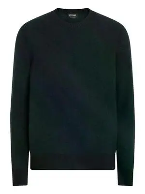 Zegna Oasi Crew-neck Sweater - Blue