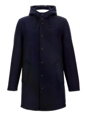 ALPE PIANO Ludovico Felted Coat - Blue