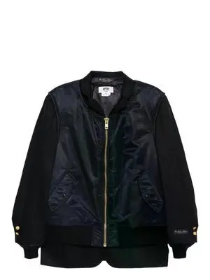 Junya Watanabe Layered Bomber Jacket - Blue