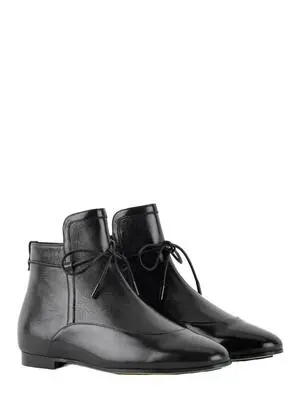 GIORGIO ARMANI Leather Ankle Boots