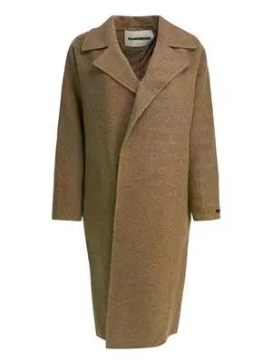 SANDBEIGE Wool Collared Coat - Brown