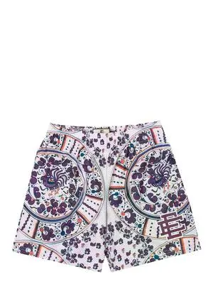 ERIC EMANUEL Elasticated-waistband Shorts - White