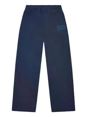 BROKEN PLANET Elasticated-waistband Track Pants - Blue